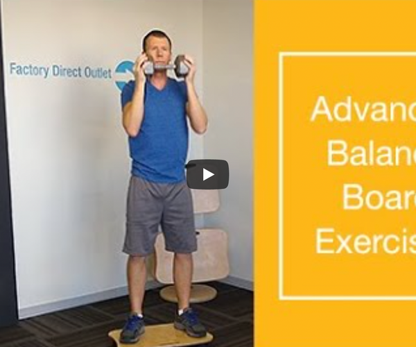 Advanced Balance Board Exercises | Airsoft Balance Board – LifeSpan Europe